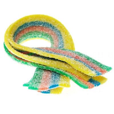 Fizzy Rainbow Straps – The Beechworth Sweet Co.