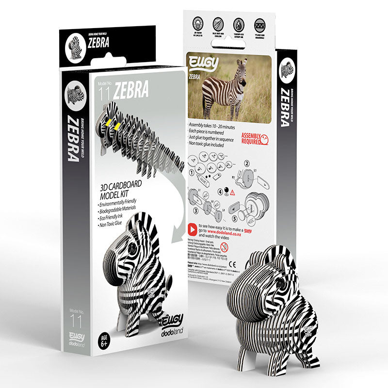 Zebra 3D Puzzle – The Beechworth Sweet Co.